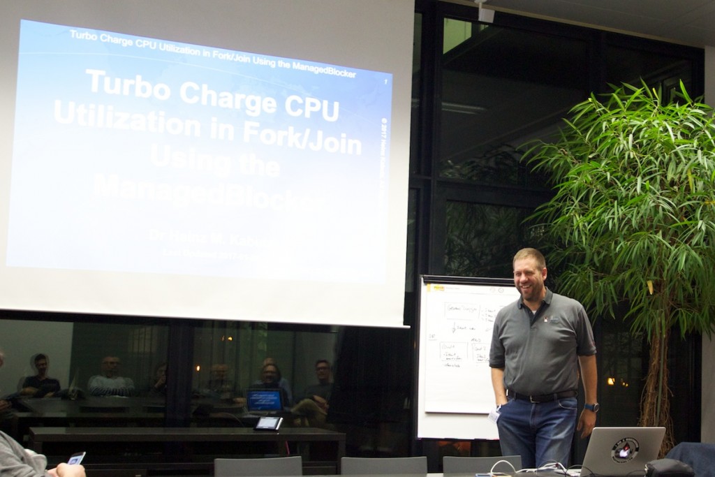 Turbo Charge CPU Utilization in Fork/Join Using the ManagedBlocker mit Heinz Kabutz – Blogging