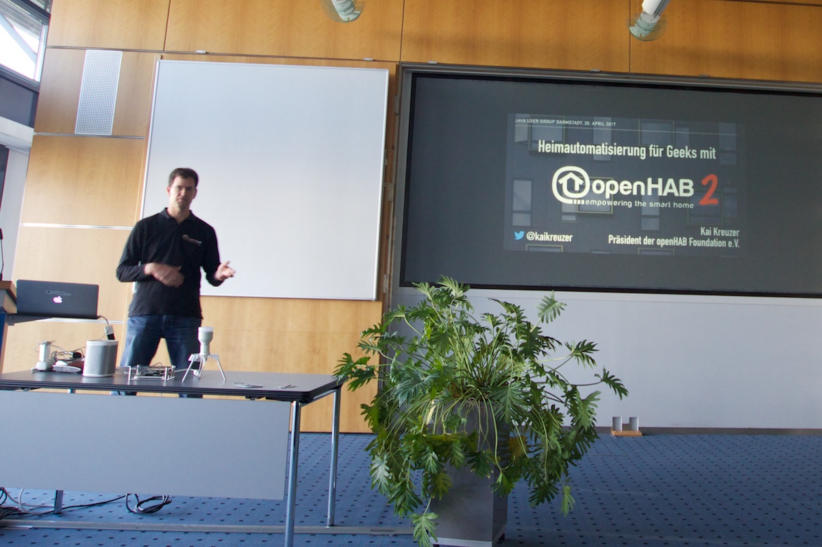 openHAB 2.0 mit Kai Kreuzer bei der JUG-Darmstadt – Blogging